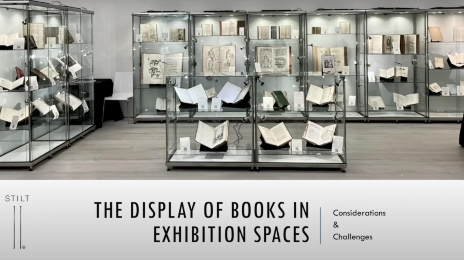 The Display of Books in Exhibition Spaces | International League of ...