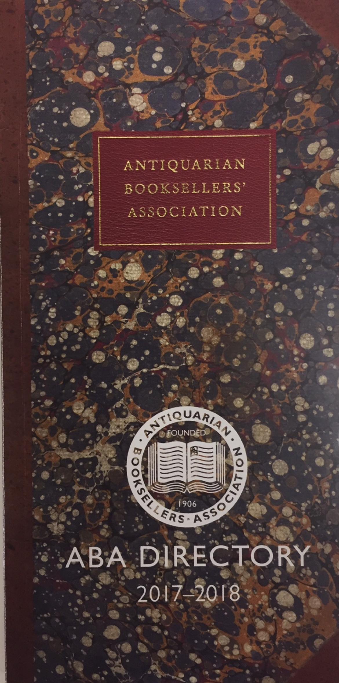 New ABA 2017-2018 Directory "The printed book is not in decline ...