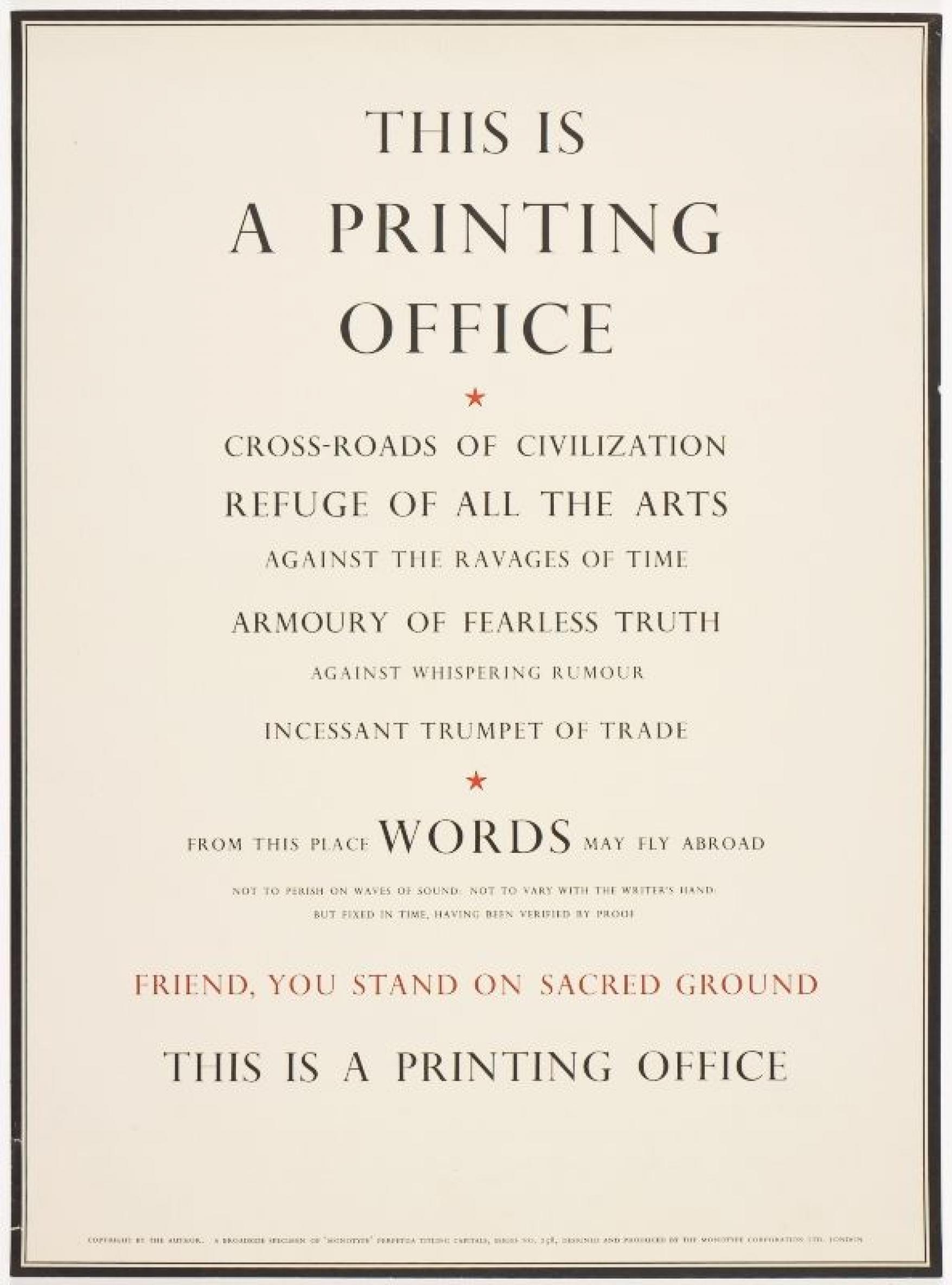 Celebrating Beatrice Warde | International League of Antiquarian ...