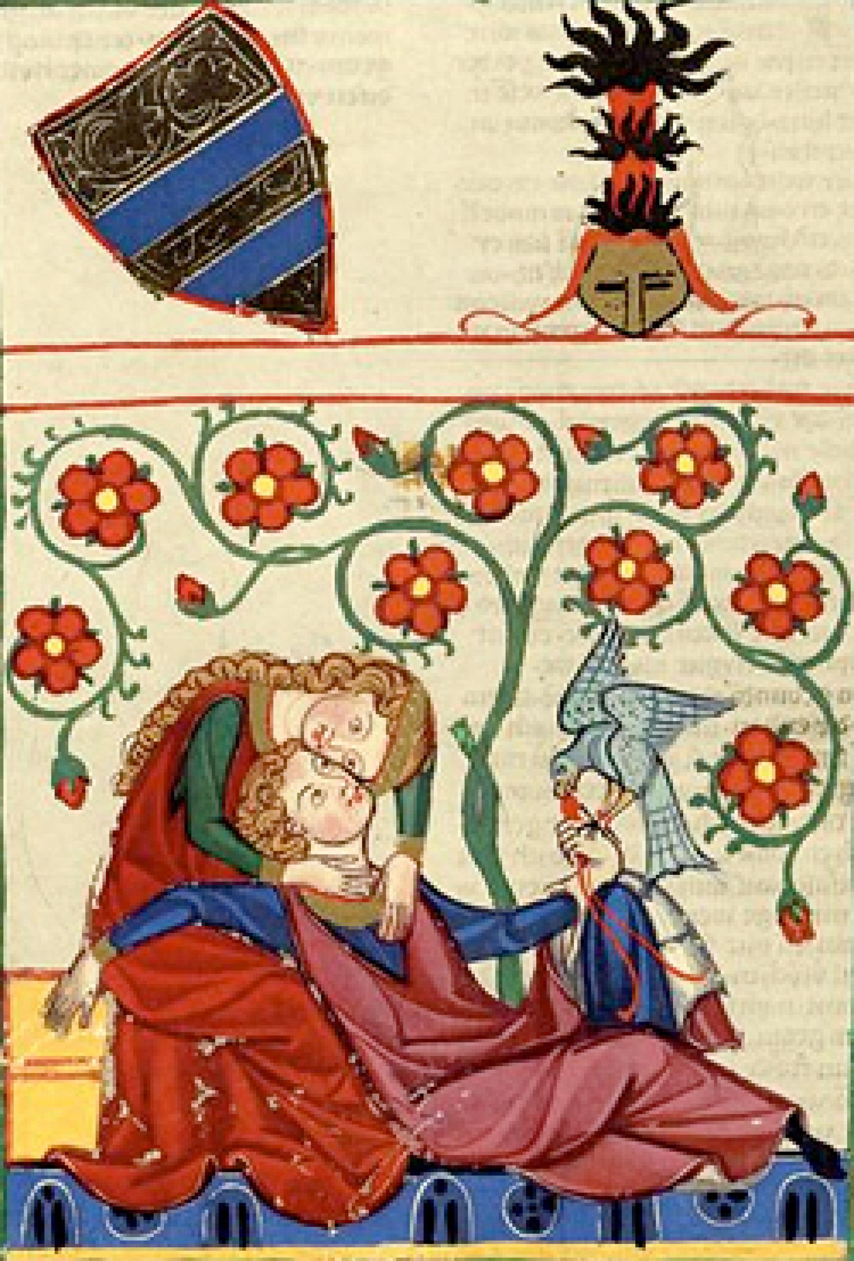 The Codex Manesse and the Discovery of Love Heidelberg shows one of the ...
