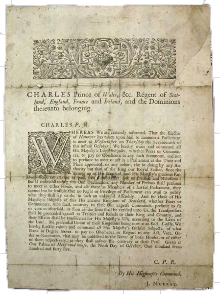 A Brief History of Broadsides | International League of Antiquarian ...