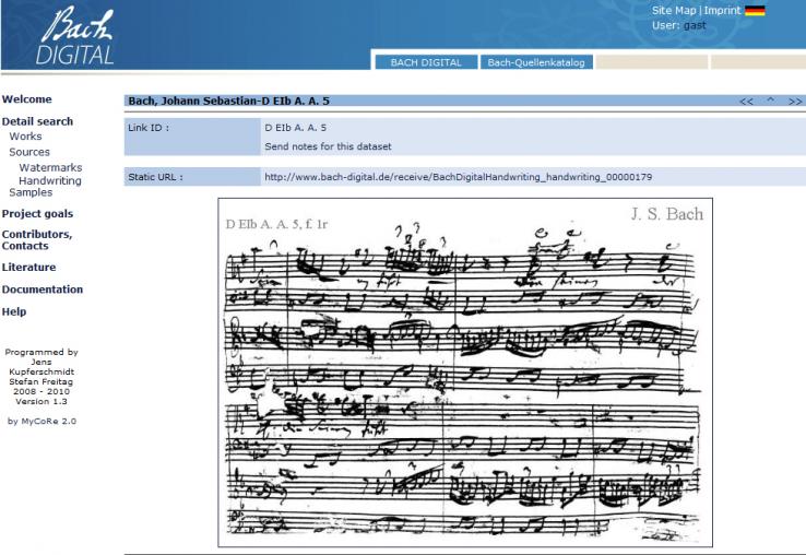 Bach Digital Johann Sebastian Bach s Autograph Manuscripts ...
